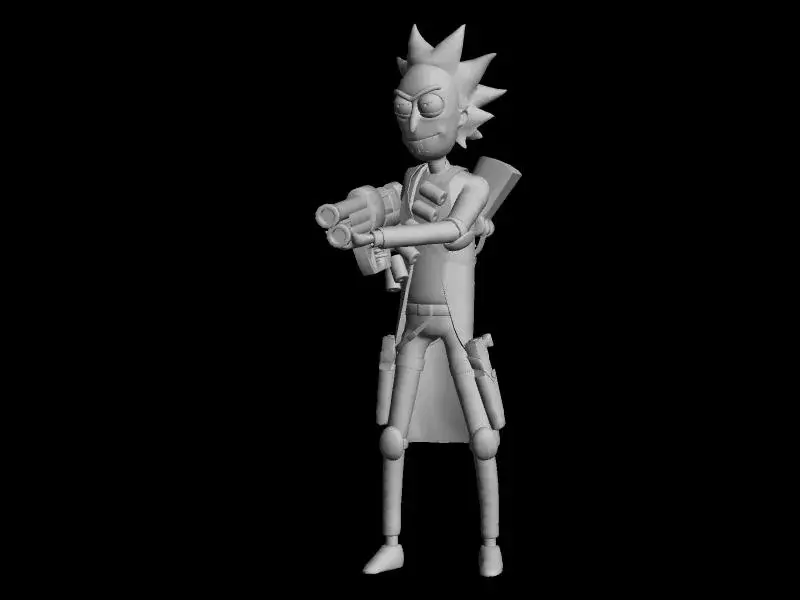 3D Printer Files | 3MF File | Rick and morty - serie | Creality Cloud