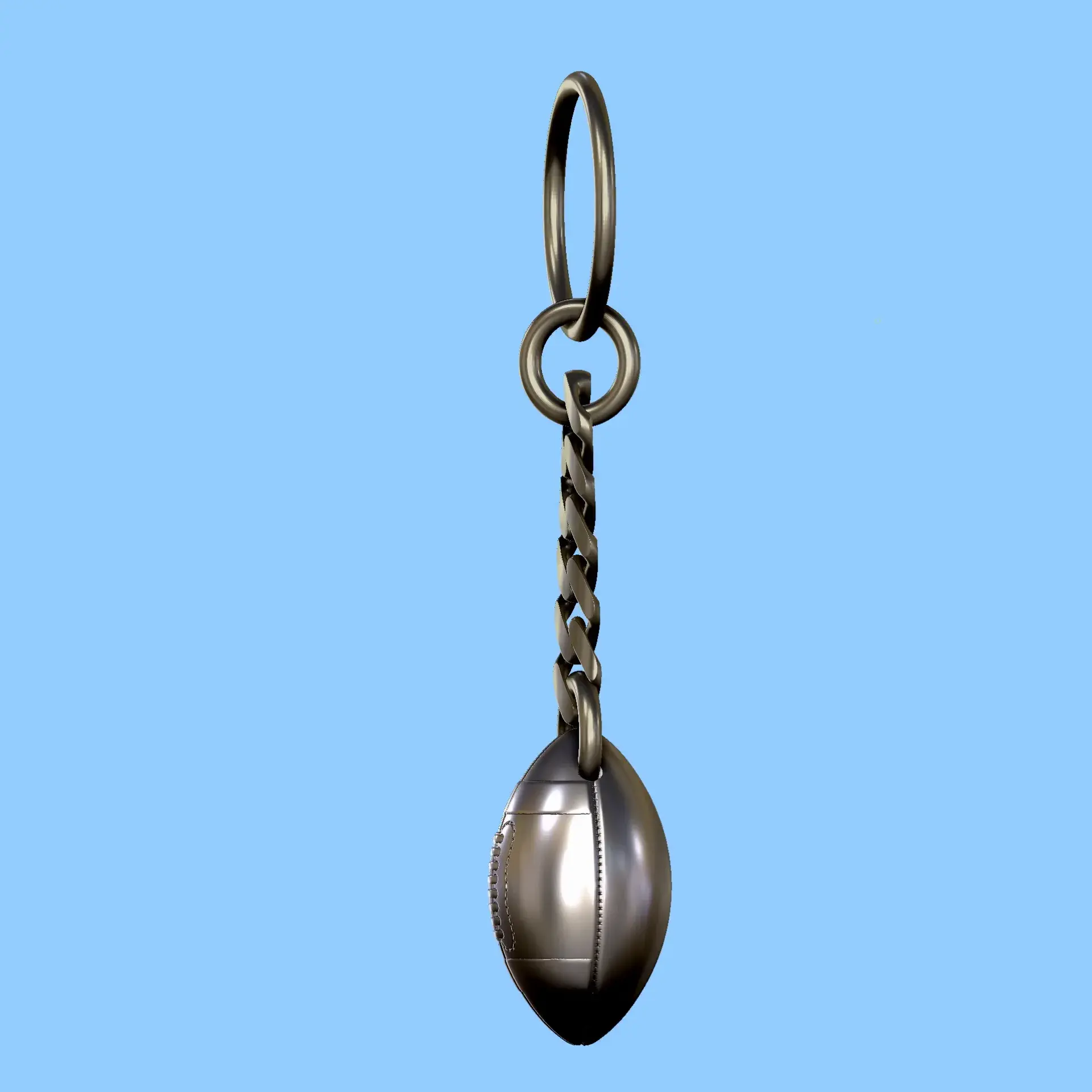 Personal Accessories STL Download - American Football Keychain RoZby ...