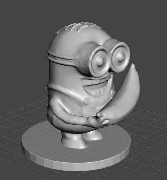 Minion Bannana 3d Models Download Creality Cloud