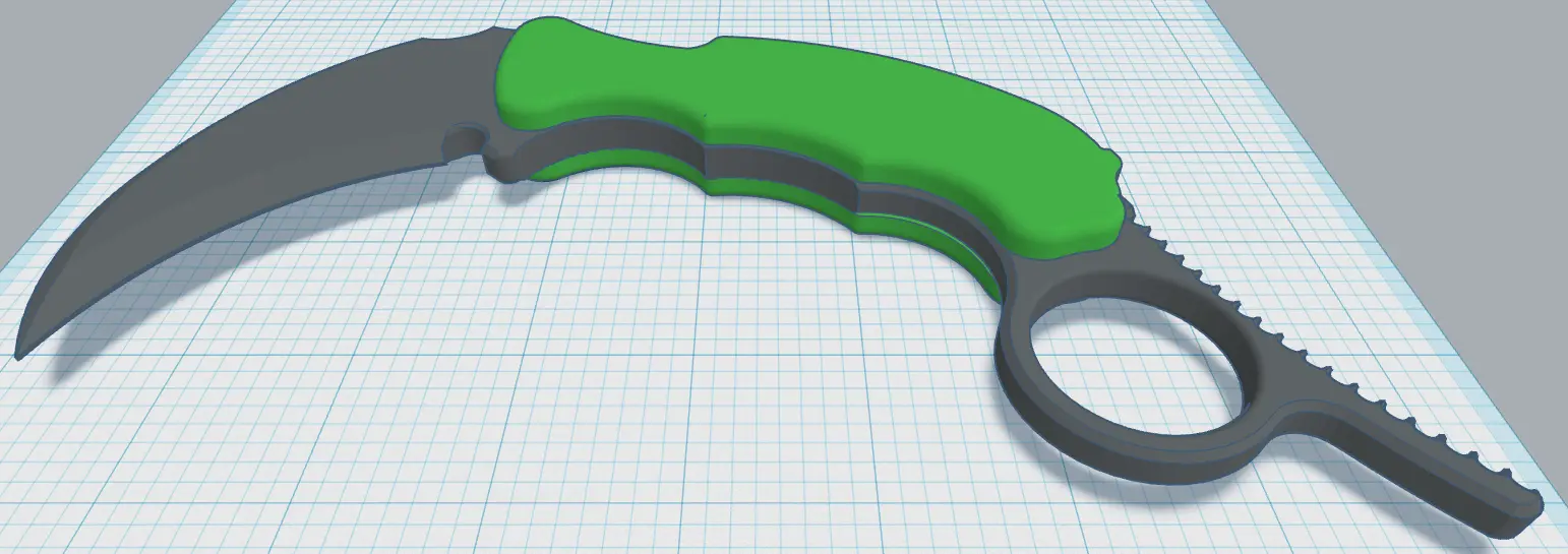 3D Printer Files | 3MF File | Karambit 7 | Creality Cloud