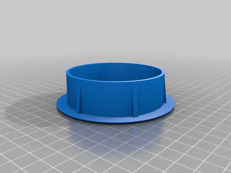 3D Printer Files | 3MF File | 8cm Desk Cable Grommet | Creality Cloud