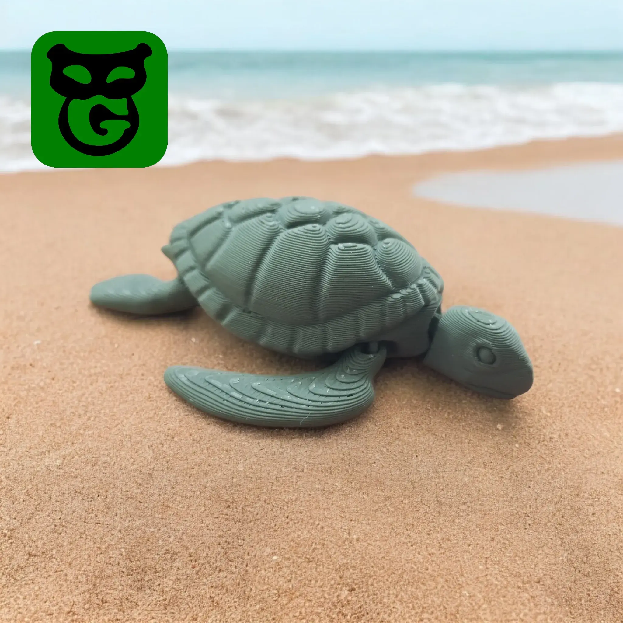 Other STL Download - Sea Turtle Flexi (Multicolor 3mf included)by Boby ...