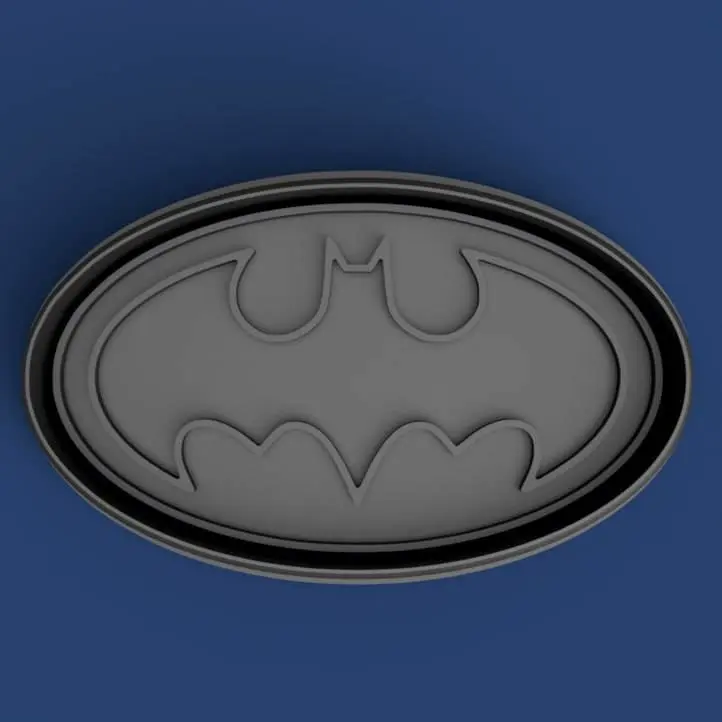 Other STL Téléchargement - batman logo cookie cutter - Crafteros