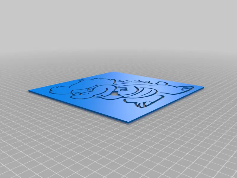 Ludwig stencil | 3D models download | Creality Cloud