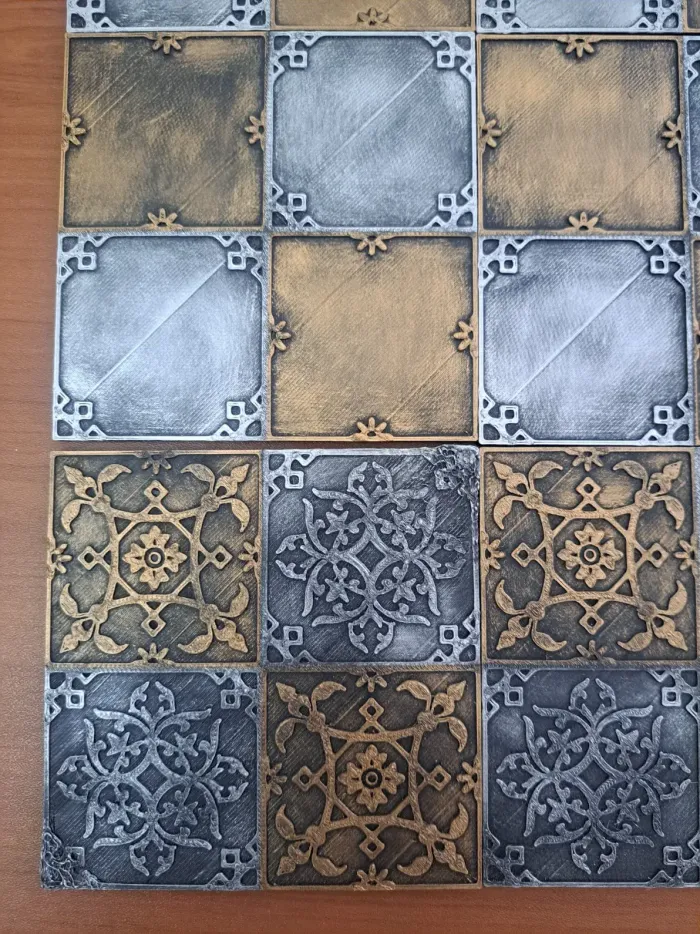 3D Printer Files | 3MF File | Ornate Chess Board | Creality Cloud