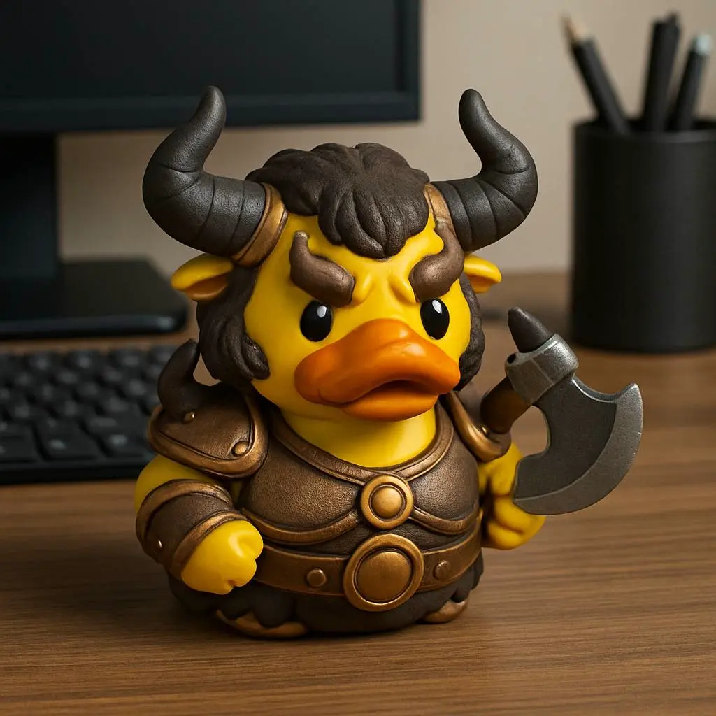 Other STL Download - Rubber Duck - Minotaur - Bull-headed monster - 3D ...