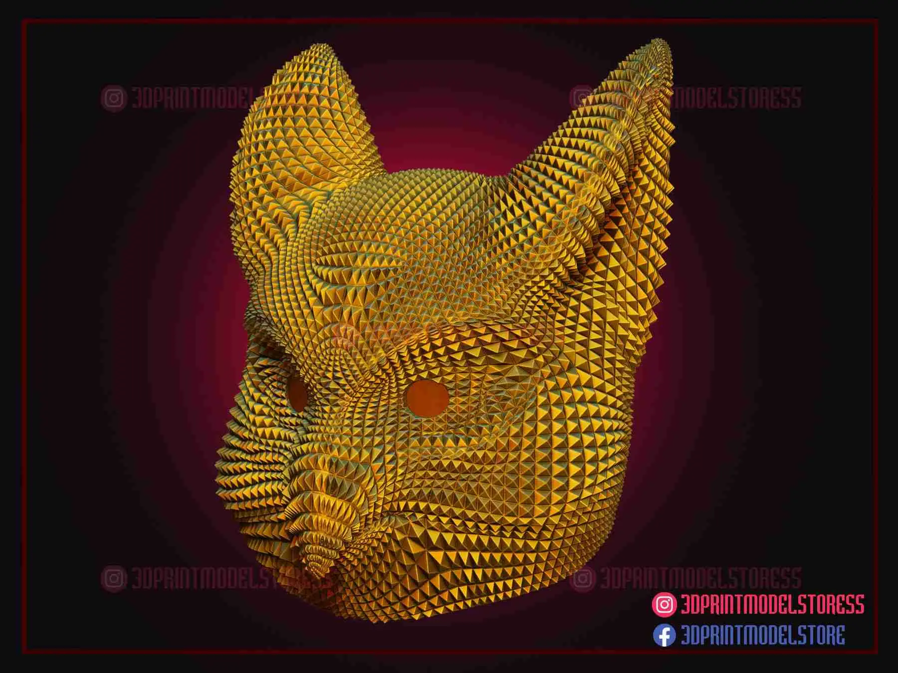 Cosplay STL Download - Squid Game Mask - Owl Boss Mask for Cosplayby ...