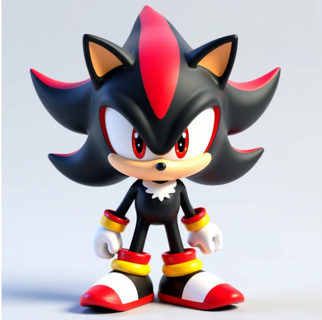 3D Printer Files | 3MF File | Shadow the Hedgehog | Creality Cloud