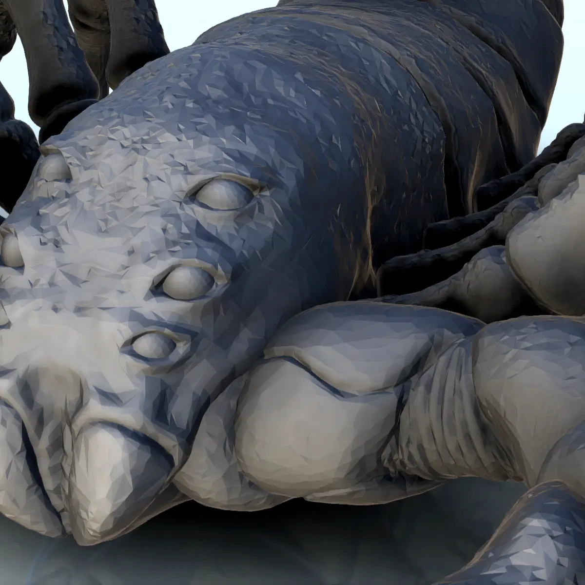 Characters & Creatures STL Download - Scorpion (+ pre-supported version ...