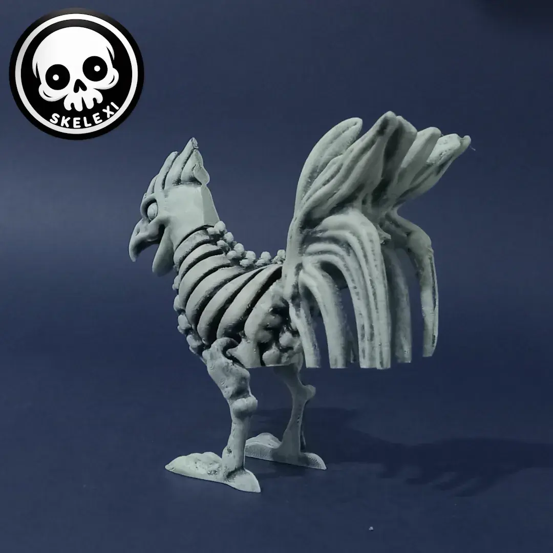 Other STL Download - Flexi Skeleton Roosterby SKELEXI