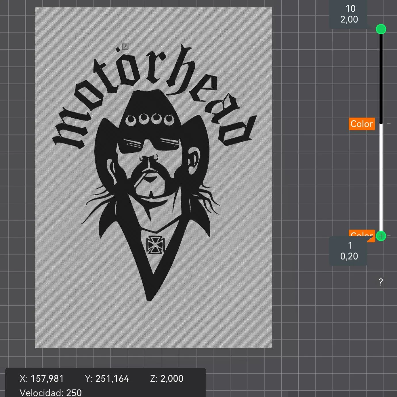 3D Printer Files | 3MF File | Lemmy Kilmister Motorhead | Creality Cloud
