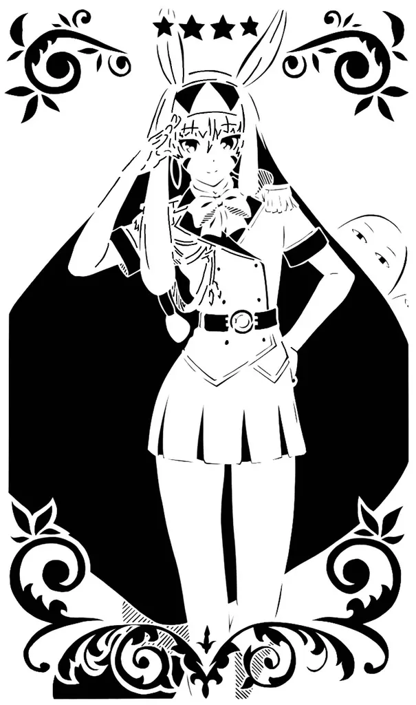 Free Digital Art STL Download - Nitocris stencilby SMT_M 🦊