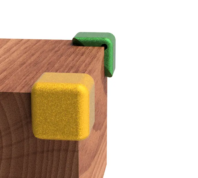 Pets STL Download - Safe Corner bumper buddy for childby Nofly