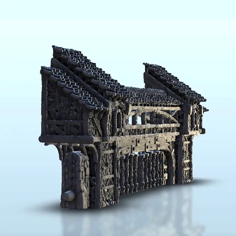 Miniature Games & Accessories STL Download - City Gate - miniatures ...