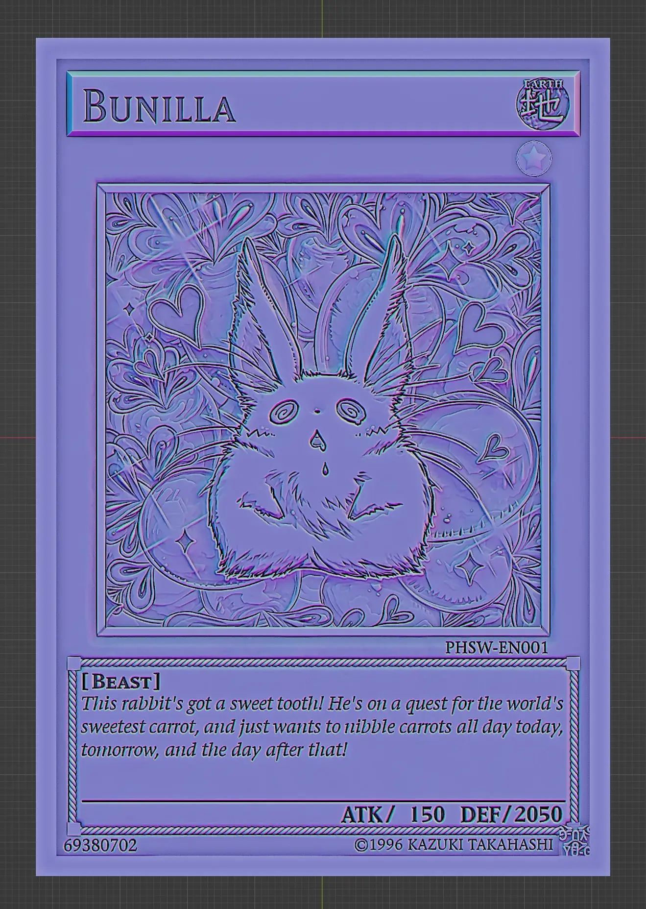 Free Other STL Download - Bunilla - yu-gi-oh!by Wsonuchiha3D