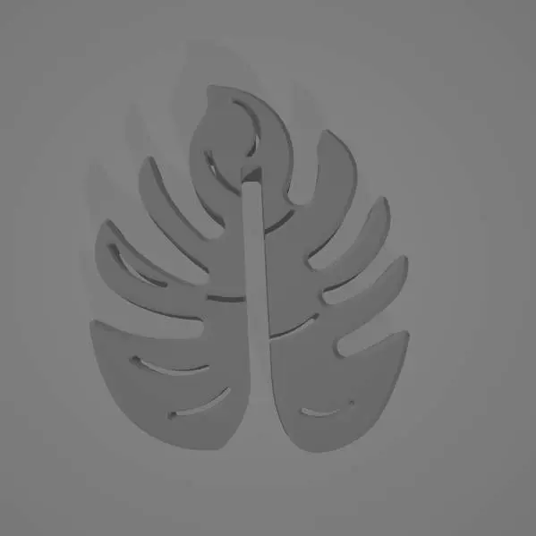 Free Home Decorations & Ornaments STL Download - Leaf Hook Towel ...