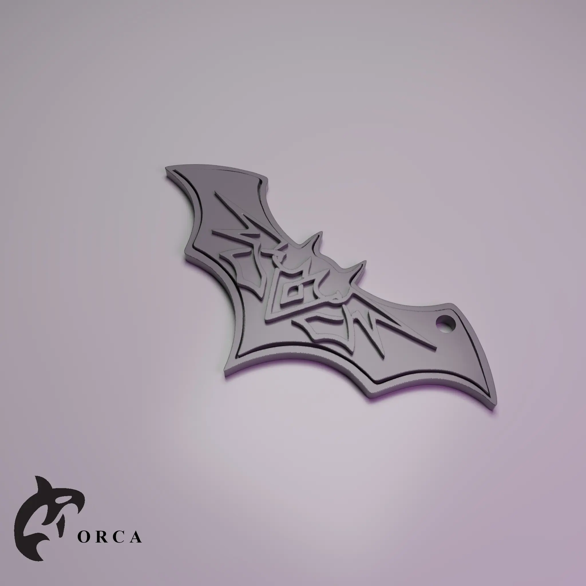 Jewelry & Accessories STL Download - BATMAN KEYCHAINby OrcaStudio