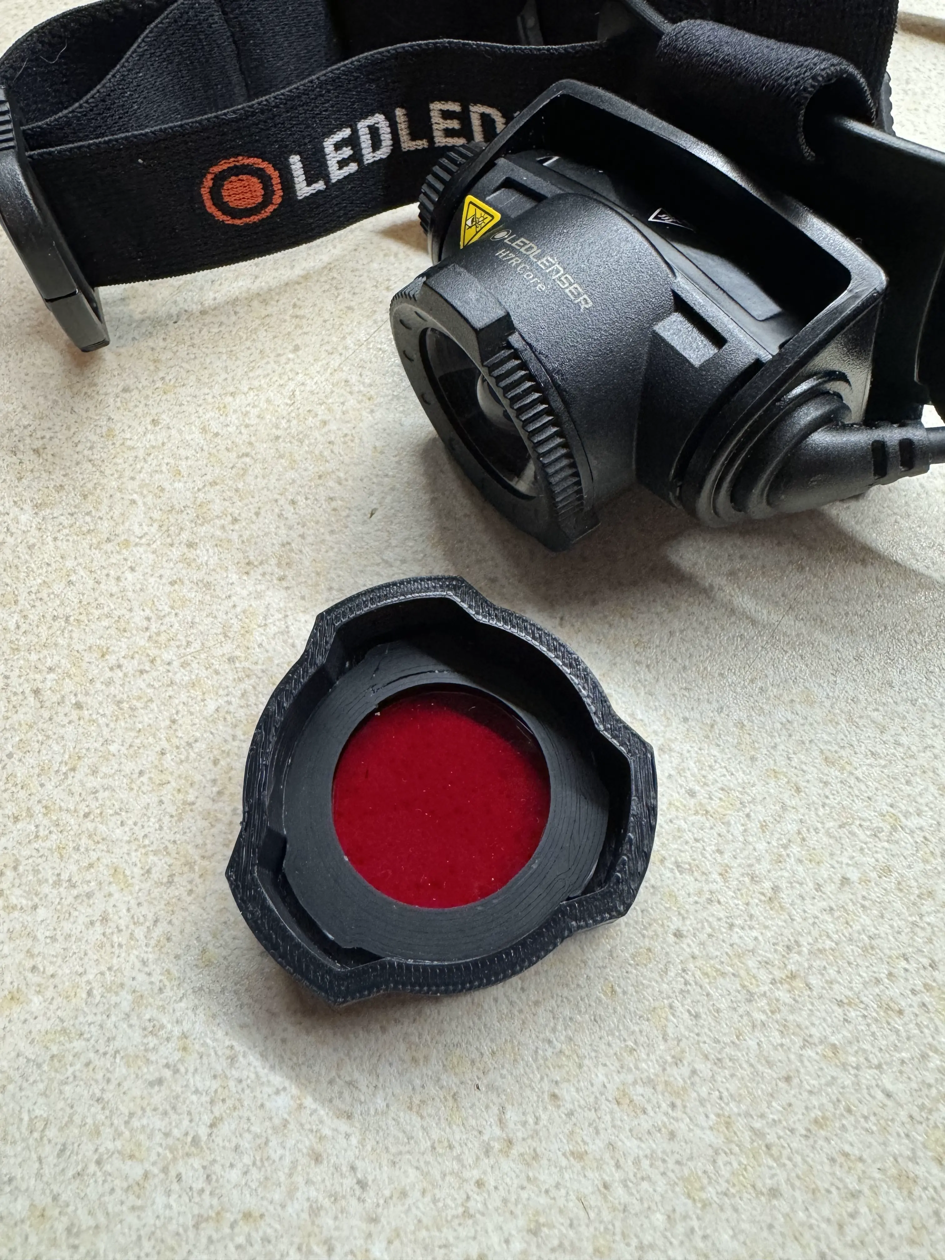 3D Printer Files | 3MF File | LEDlenser H7R Core Filter Holder ...