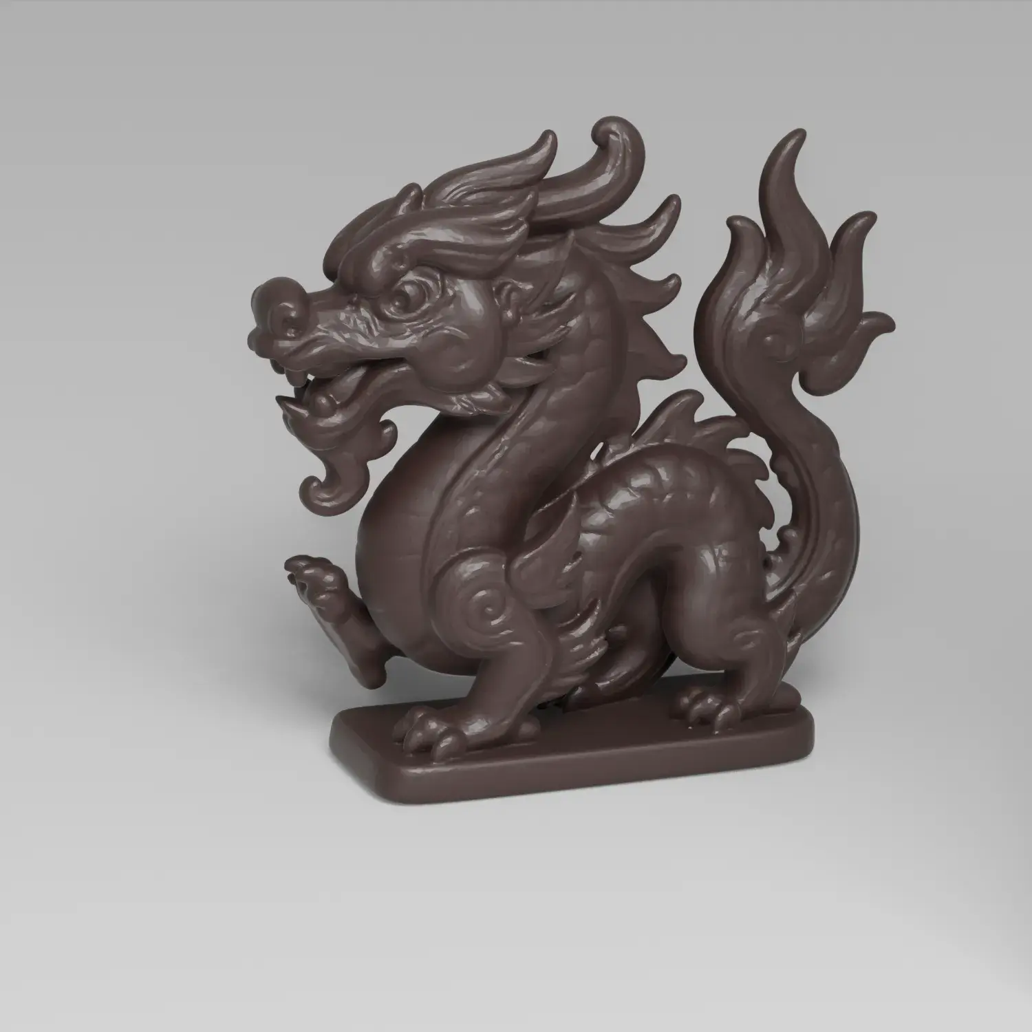 3D Printer Files | 3MF File | Dragon Figurine | Creality Cloud