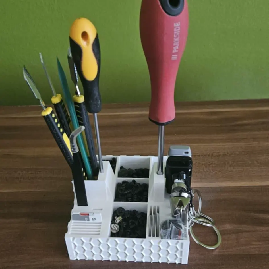3D Printer Files | 3MF File | Minimalist Organizer for Computer and ...