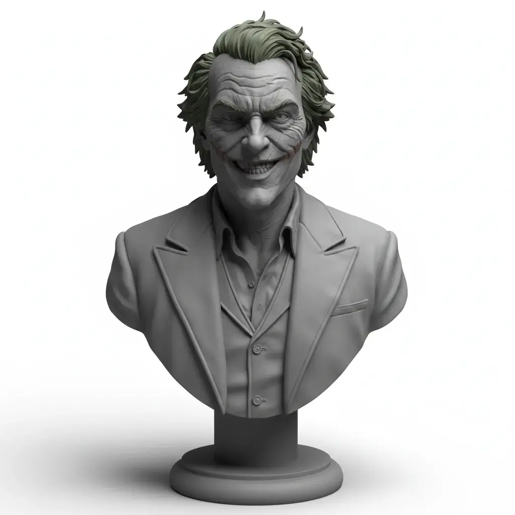 3D Printer Files | 3MF File | Joker Bust | Creality Cloud