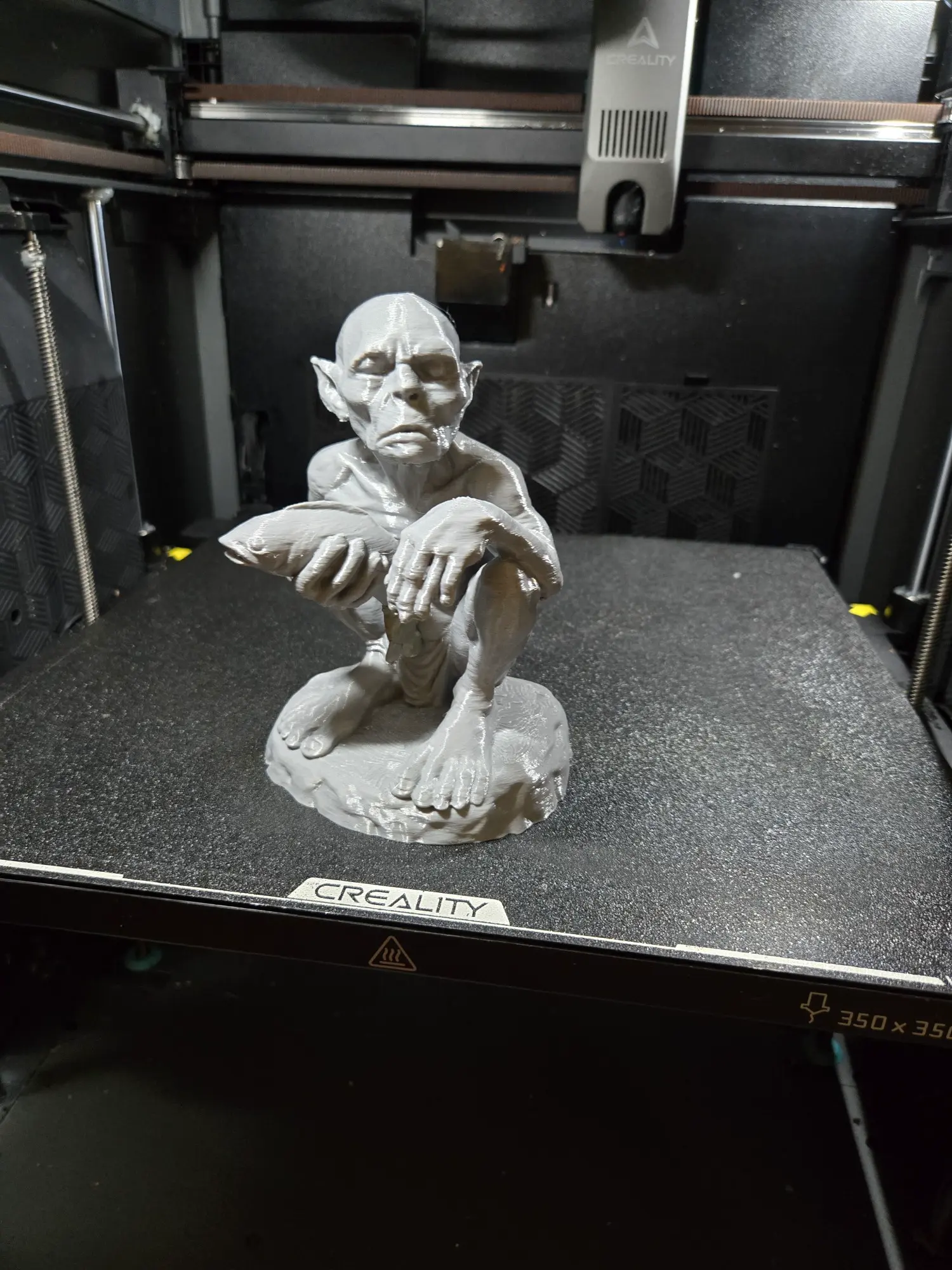 3D Printer Files | 3MF File | Gollum Full Statue Smeagol Lotr The lord ...