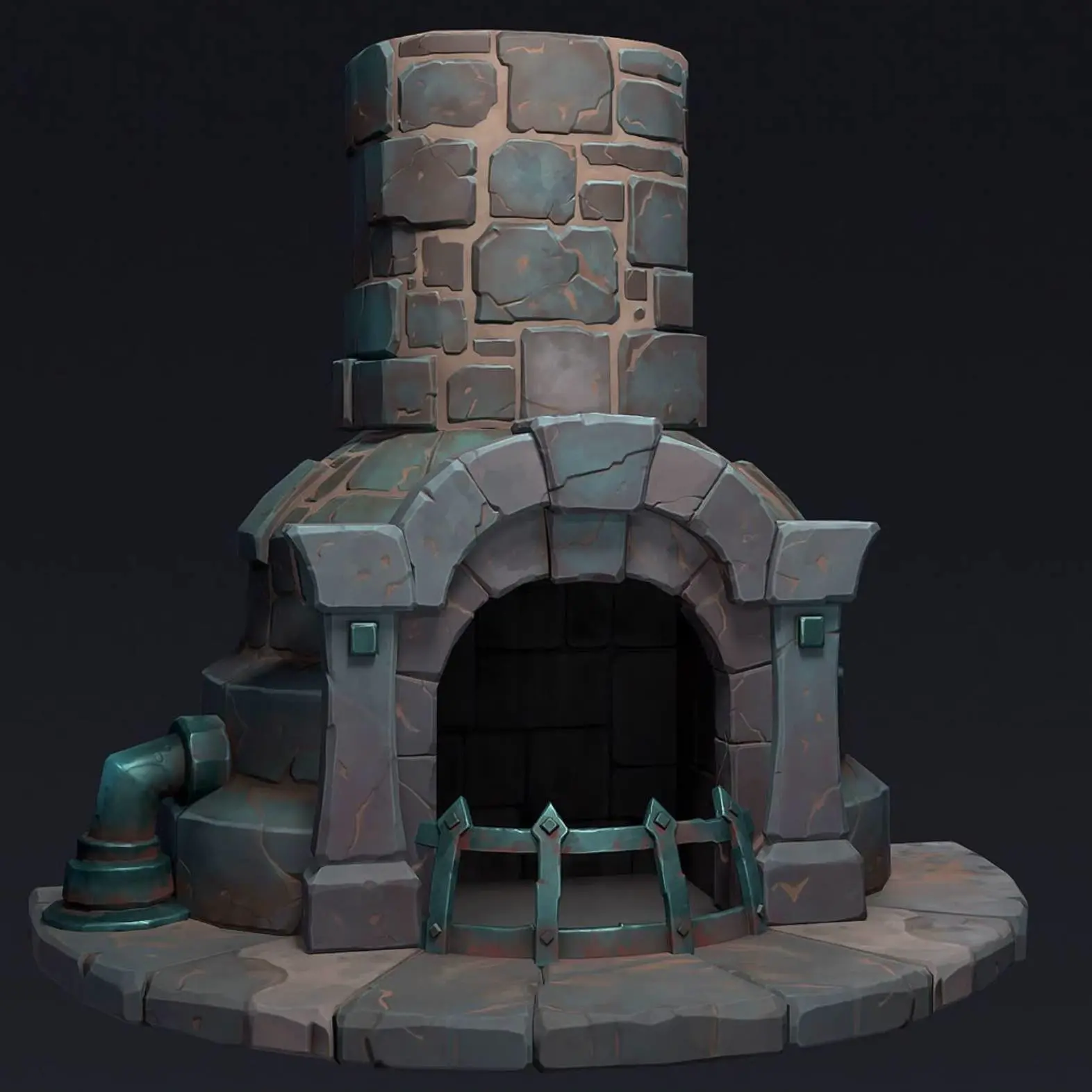 Free Miniature Games & Accessories STL Download - Stone Furnace ...