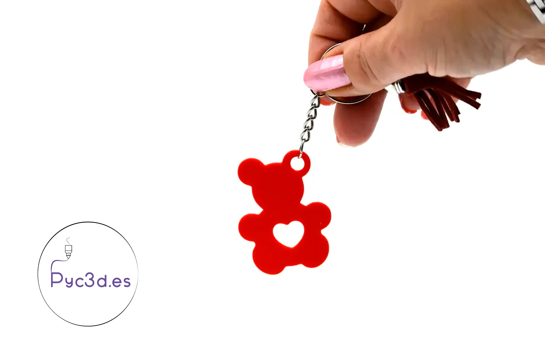 3D Printer Files | 3MF File | BEAR KEYRING | Creality Cloud