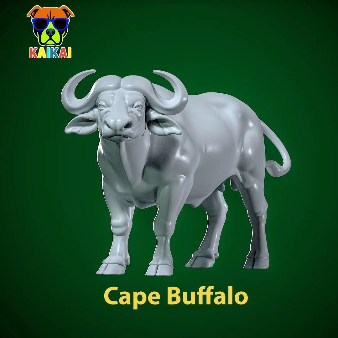 Other STL Download - African buffalo model - buffalo statue - 3D ...