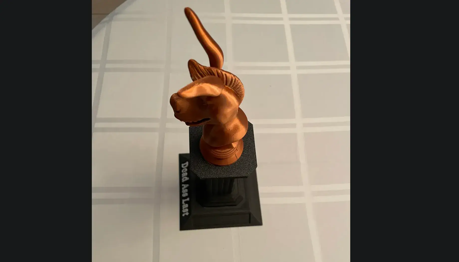 3D Printer Files | 3MF File | Donkey Dead Ass Last trophy | Creality Cloud