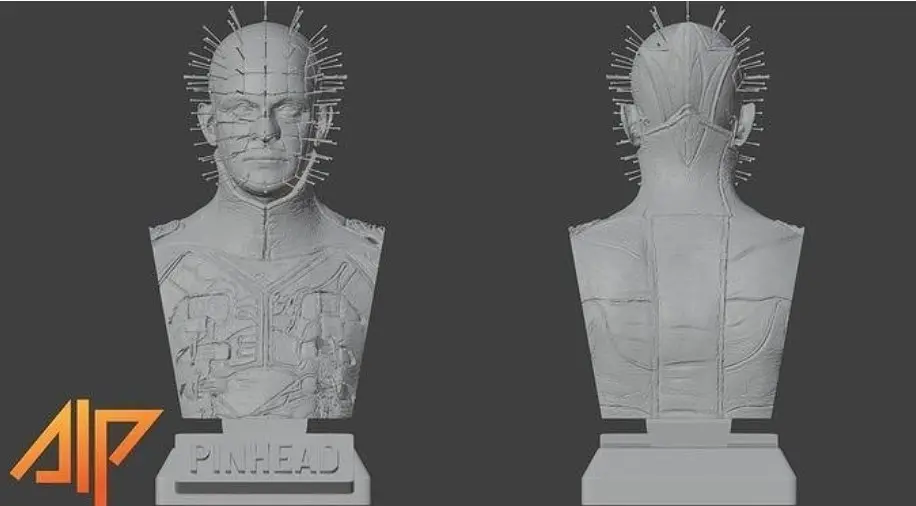 Free Home Decorations & Ornaments STL Download - pinhead bust standby ...
