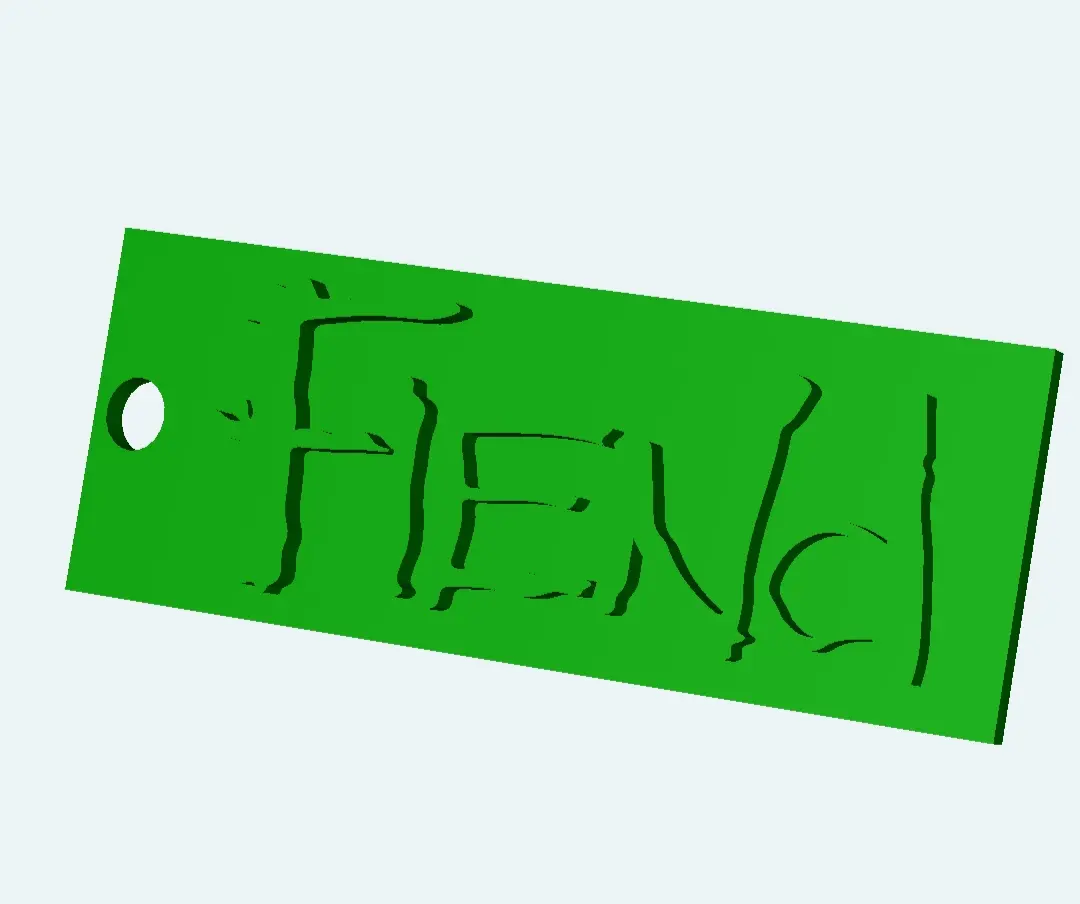 Jewelry & Accessories STL Download - Fiend bmx keychain logoby Bryant_Bz