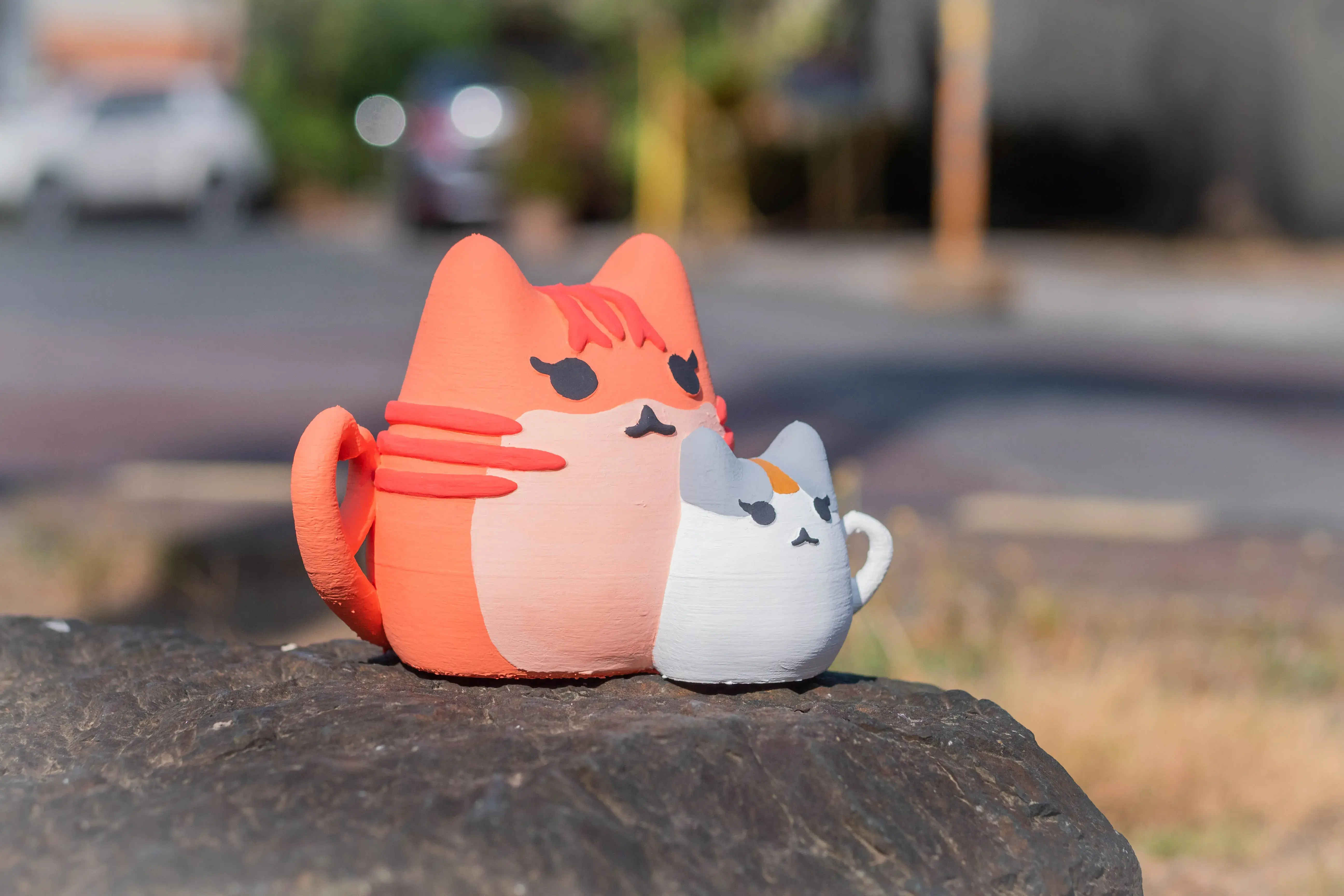3D Printer Files | 3MF File | Cat & Kitten - A Mother's Day Model ...