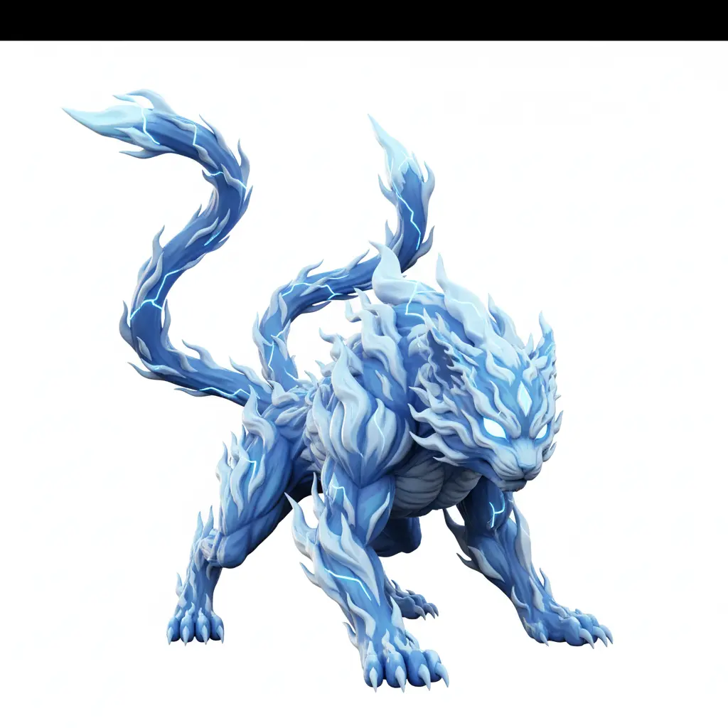 Characters & Creatures STL Download - Matatabi (Two-Tails)by Wezer
