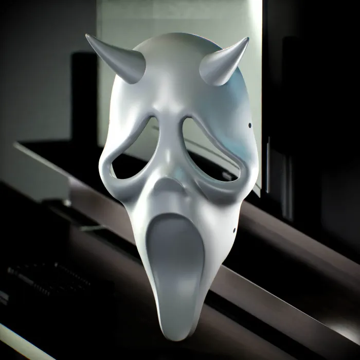 Cosplay STL Download - Rare Ghostface Scream mascara Ghost Face ...