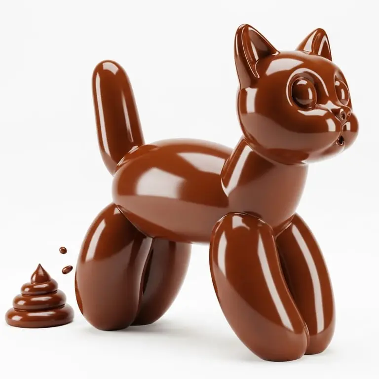 Sculptures & Artworks STL Download - bladder cat poopby Max 3d print