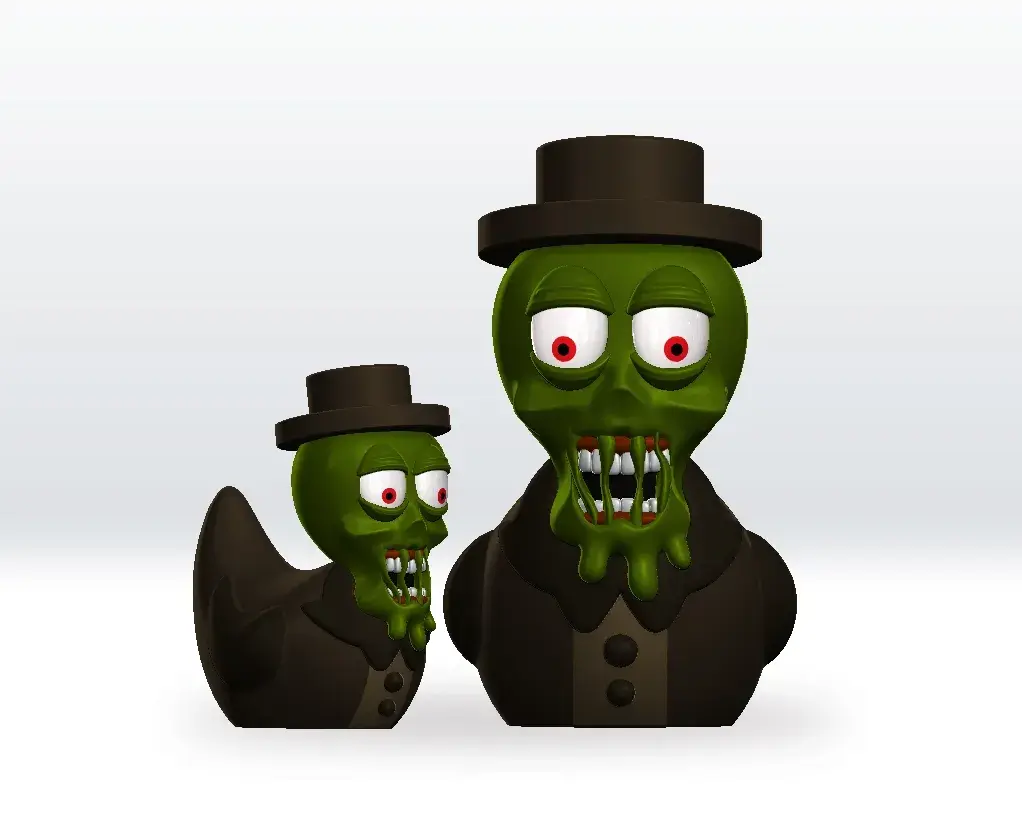 Characters & Creatures STL Download - The Gaslight District Duck Mud ...