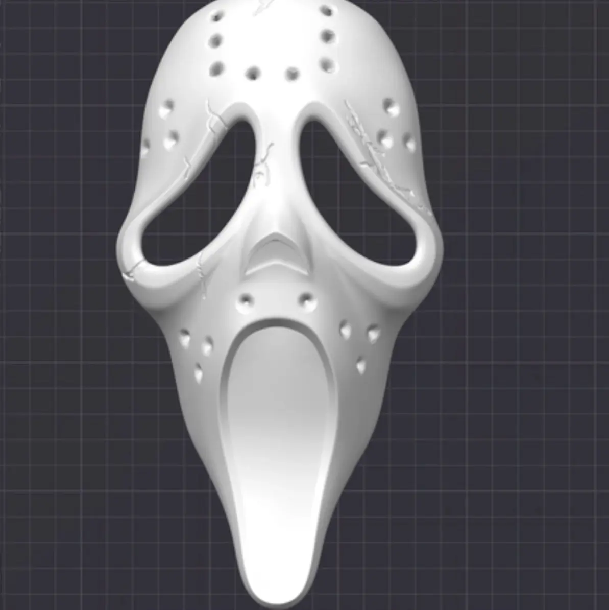 Free Cosplay STL Download - Scream Vs. Jason Maskby WoC_Factory