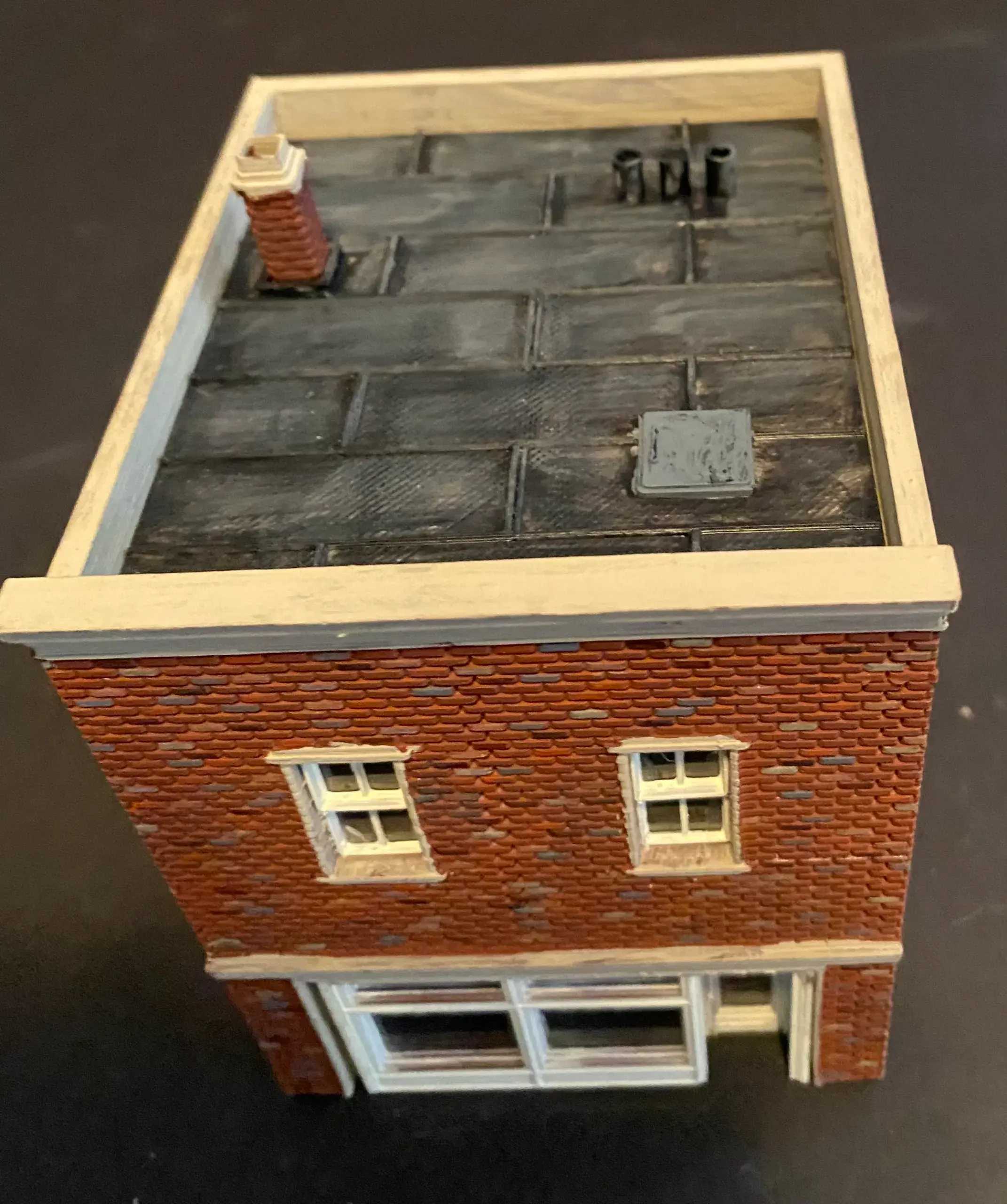 Props & Terrain STL Download - HO Scale brick commercial building THE ...