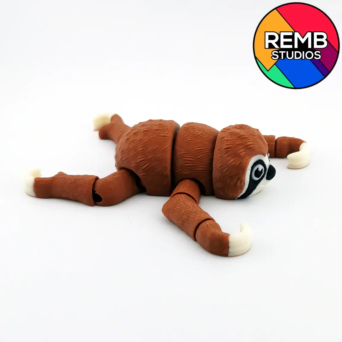 3D Printer Files | 3MF File | Flexi Sloth – Print-in-Place Articulated ...