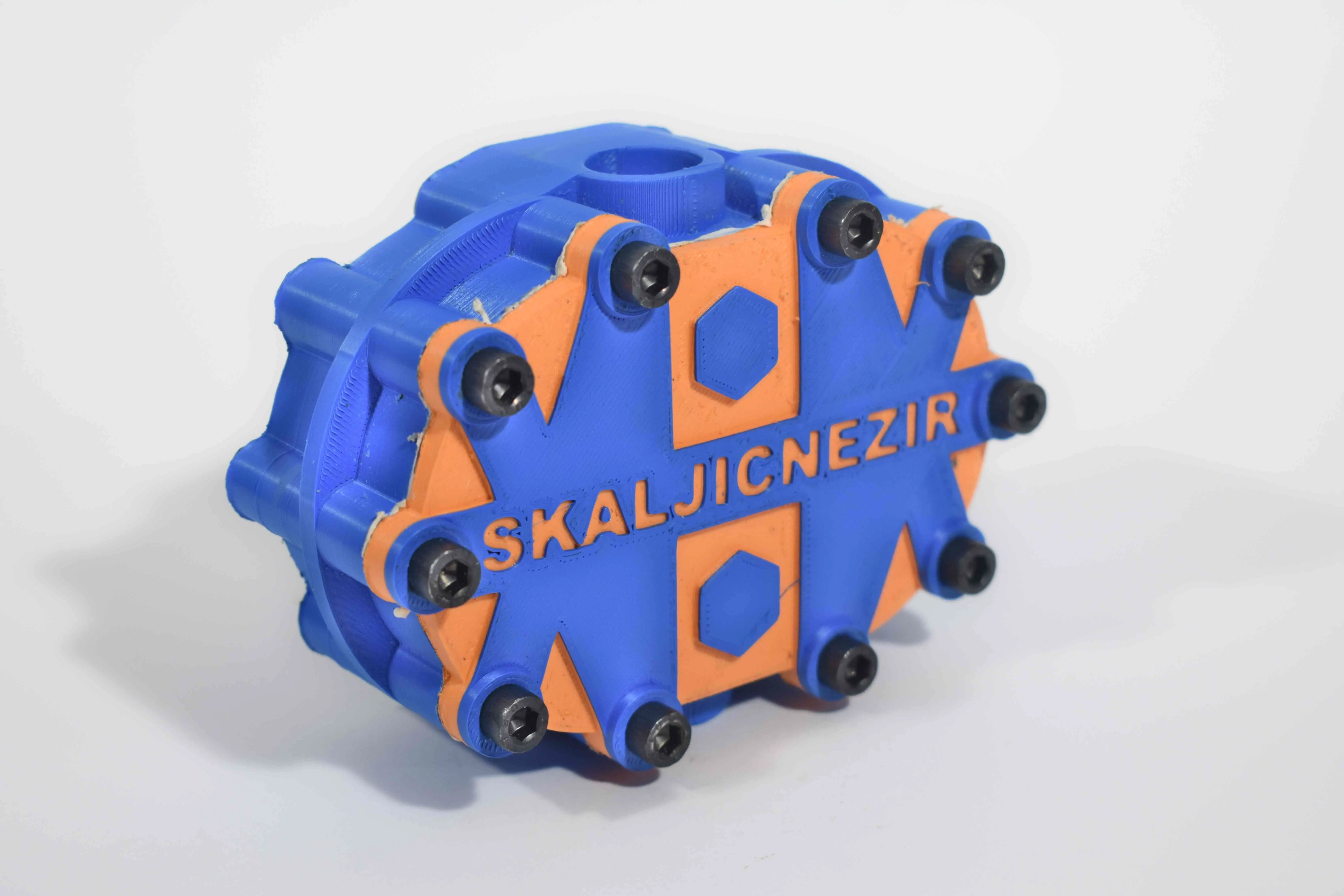 Test Models STL Download - Adaptive Hydraulic Water Pump (drill, nema17 ...