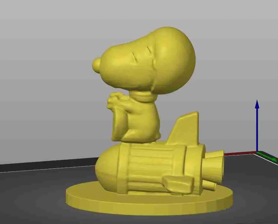 Other STL Download - snoopy rocketby celticverse