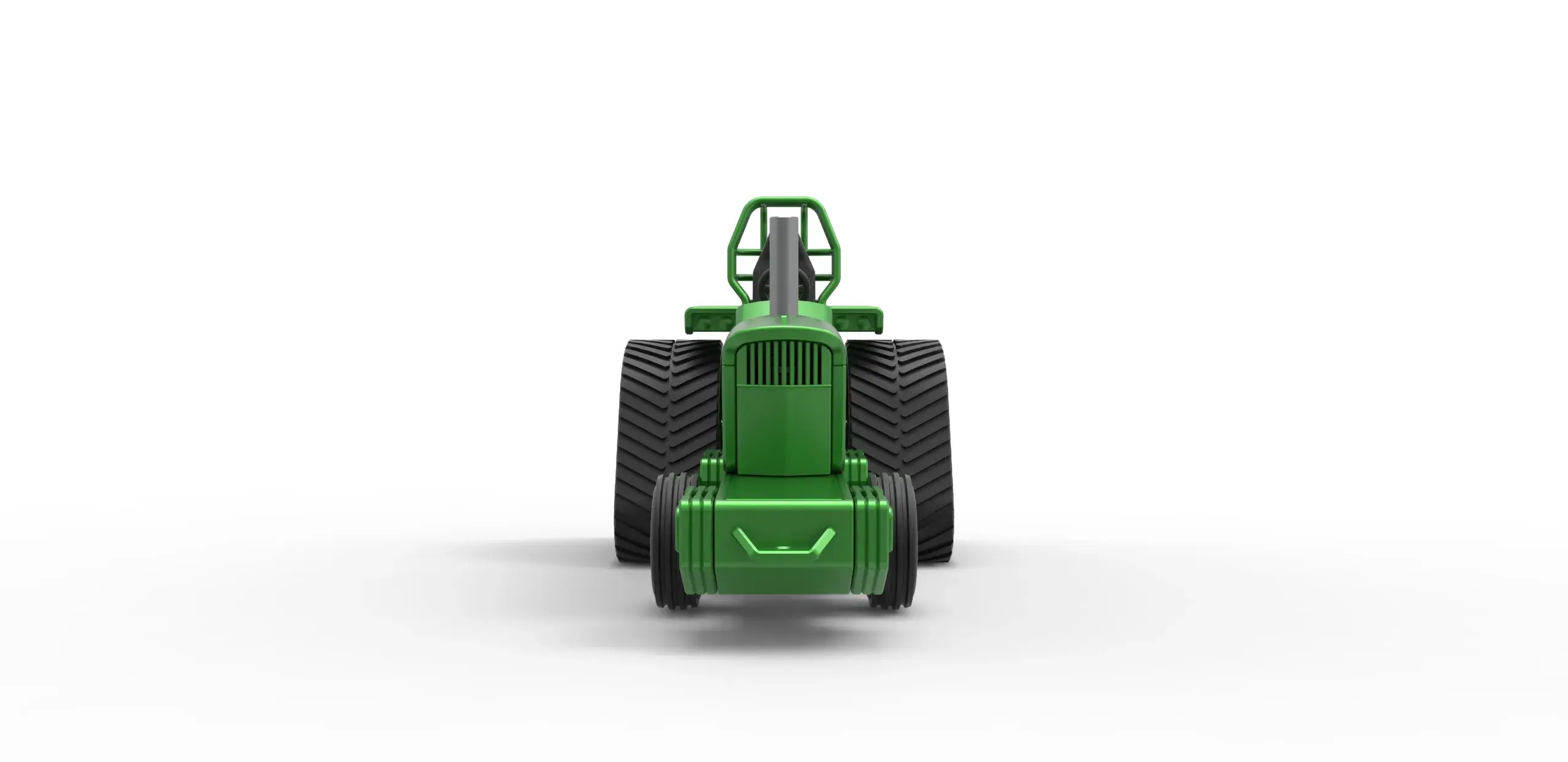 Vehicles & Machinery STL Download - Pro Stock Pulling Tractor with ...