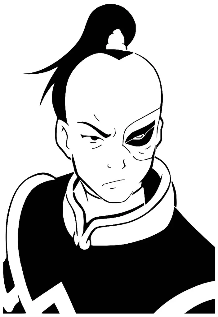 Free Digital Art STL Download - Zuko stencilby SMT_M 🦊