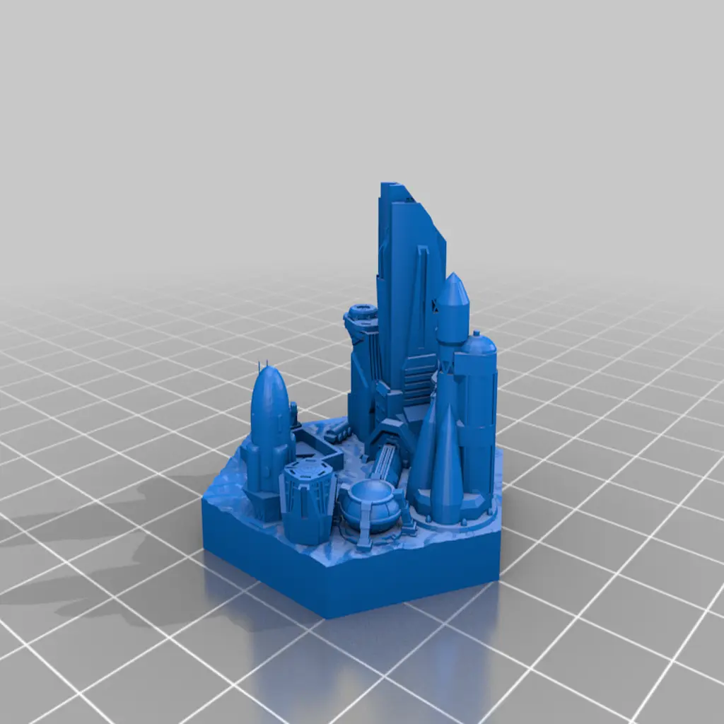 3D Printer Files | 3MF File | RifRaf Terraforming Mars Colonies Space ...