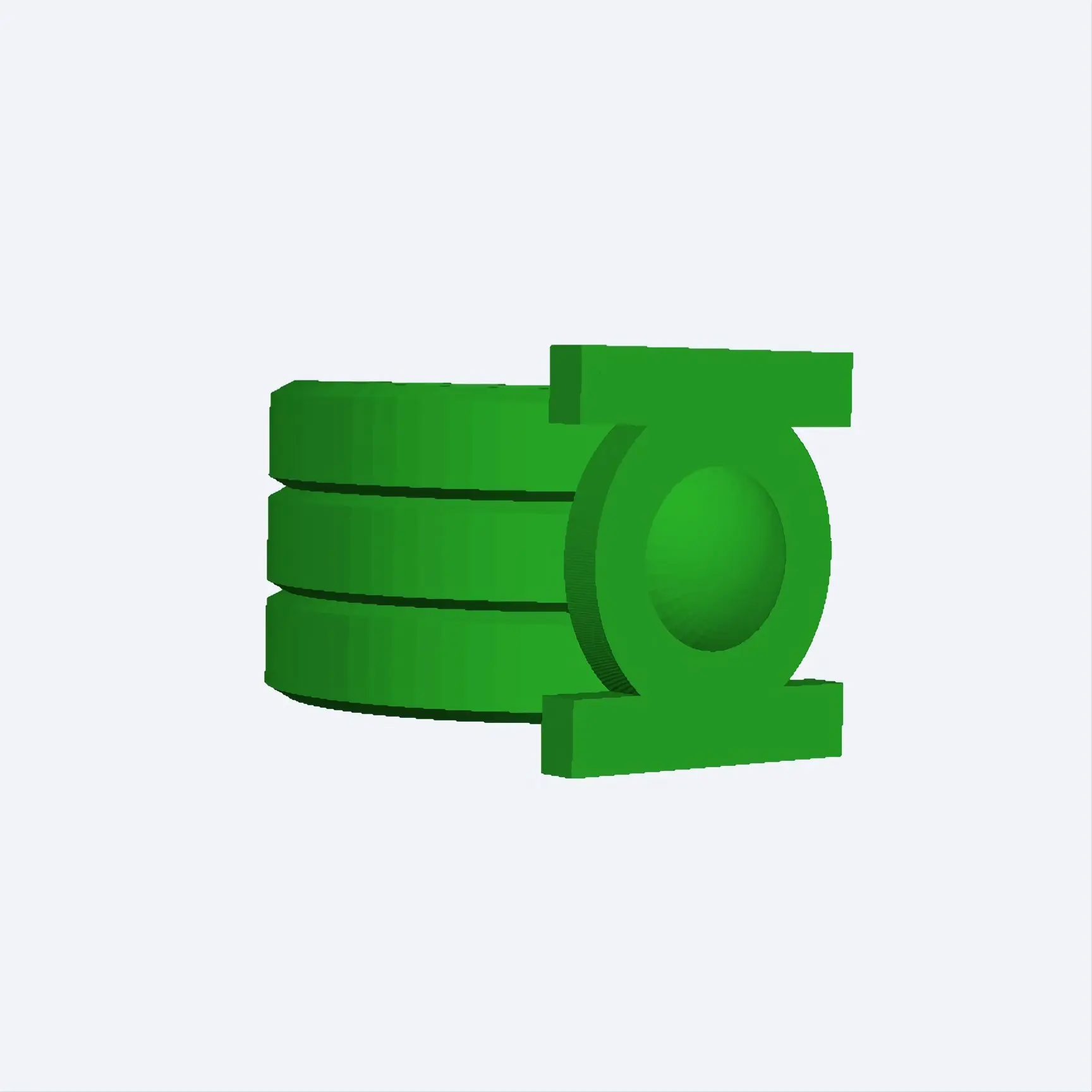 Free Jewelry & Accessories STL Download - Kyle Rayner Green Lantern ...
