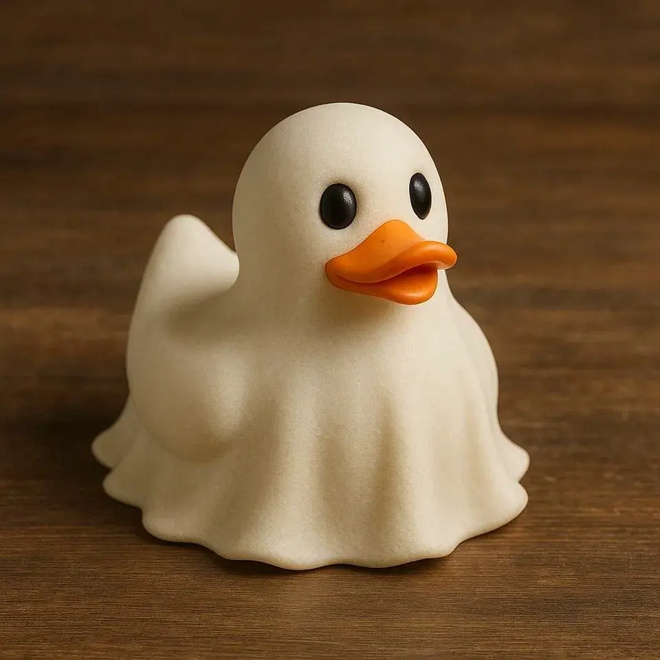 gratuita Home Decorations & Ornaments STL Descarga - Ghost the Duck ...