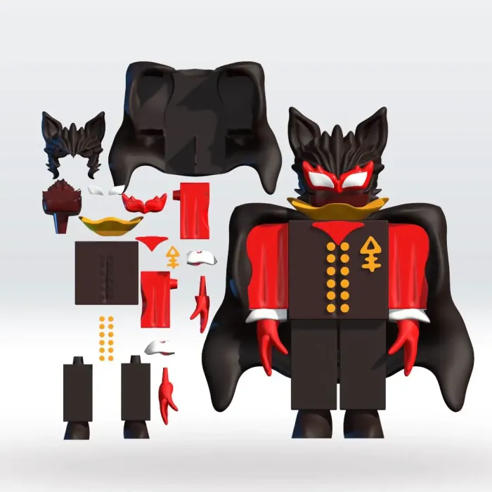 Characters & Creatures STL Download - Nosferatu forsaken Roblox Split ...