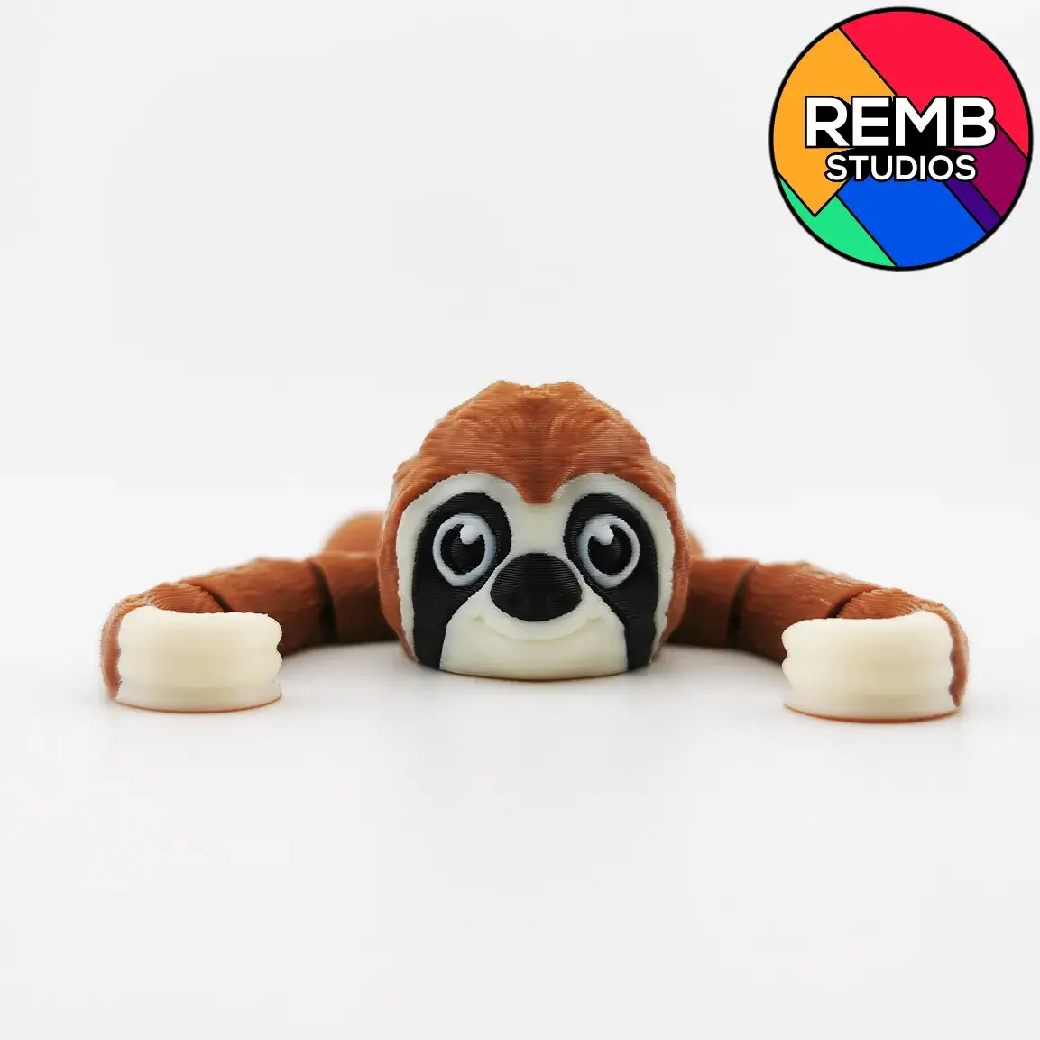 3D Printer Files | 3MF File | Flexi Sloth – Print-in-Place Articulated ...