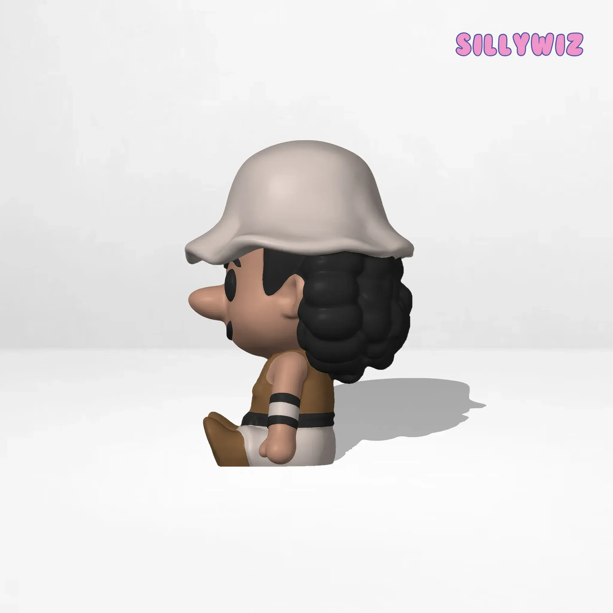 Characters & Creatures STL Download - Usopp - One Pieceby SillyWiz